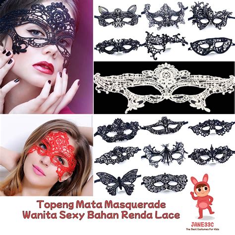 Jual Topeng Pesta Seksi Mask Model Renda Lace Sexy Shopee Indonesia