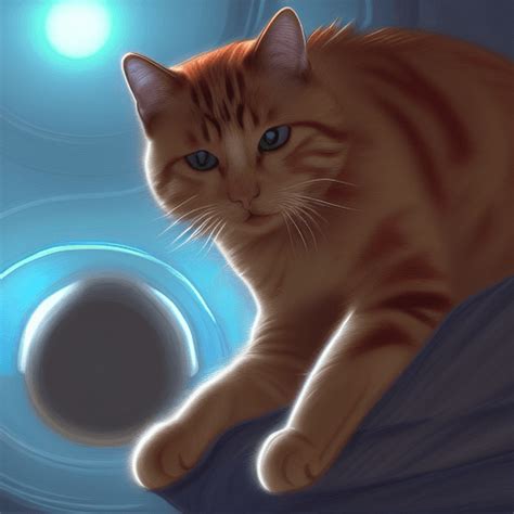 I Use Arch Btw Cat Scifi Digital Painting Creative Fabrica