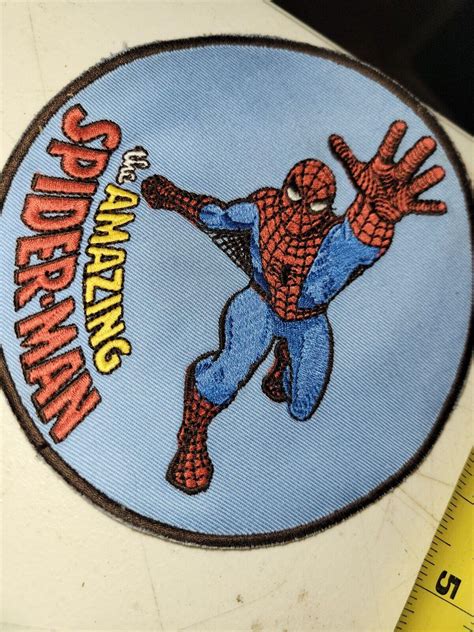 Vintage Spiderman Patch Marvel Comics Group Patch Large 4561524558