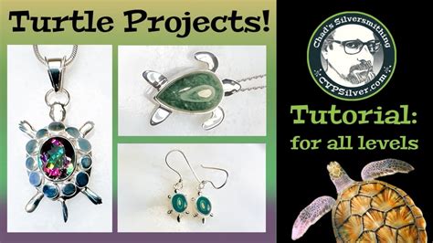 3 Turtle Themed Projects A Beginner Silversmithing Tutorial Youtube