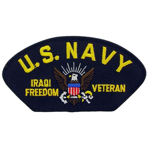 Us Navy Iraqi Freedom Hat Patch 2 34 X 5 14 Michaels