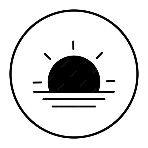 Premium Vector Sunrise Vector Illustration