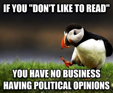Unpopular Opinion Puffin Meme Guy