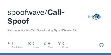 Github Spoofwavecall Spoof Python Script For Call Spoof Using