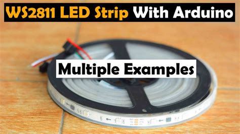 Ws2811 Rgb Led Strip With Arduinofastledws2811 12v