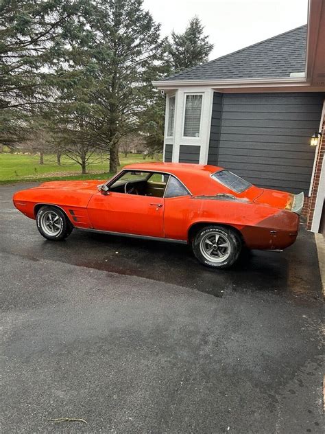 1969 Pontiac Firebird Orange For Sale