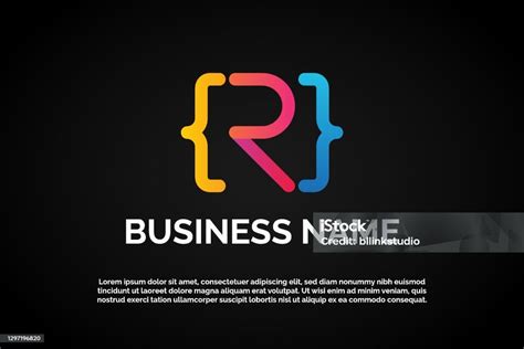 코딩 로고 템플릿 문자 R Performing Arts Event에 대한 스톡 벡터 아트 및 기타 이미지 Performing Arts Event 개발 글로벌 비즈니스