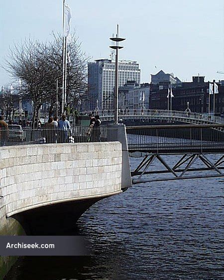 2000 Millenium Bridge Dublin Architecture Archiseek