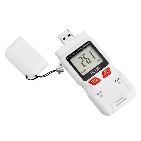 Humidity And Temperature Data Logger USB Recorder High Accuracy LCD Thermometer Hygrometer