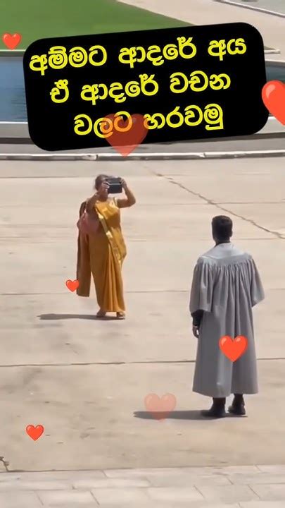 අම්මට තමන්ගේ පුතා මැණිකක් Sinhala Srilanka Youtubeshorts Shorts