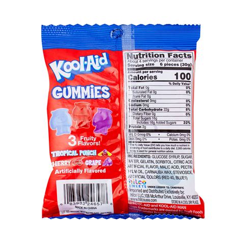 Kool Aid Gummies 4oz Candy Funhouse Candy Funhouse Ca