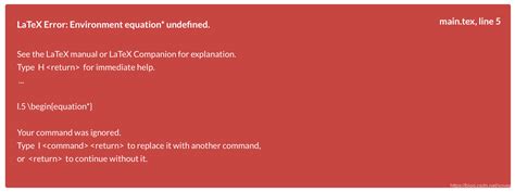 翻译 Latex Error Environment Xxx Undefinedalign环境未识别 Csdn博客