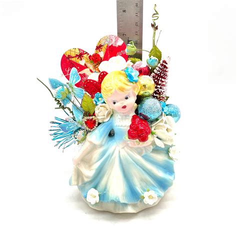 Vintage Valentines Day Assemblage Etsy