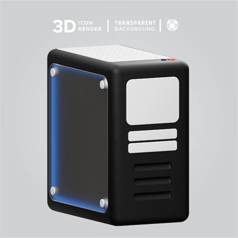 Premium Psd Psd Cpu 3d Illustration