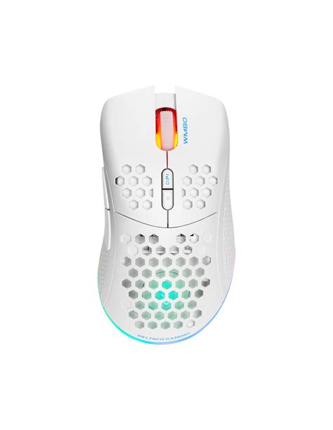 Mouse Right Hand RF Wireless USB Type C Laser DPI White RGB