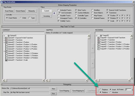 solved adding motion file xaf to existing animation autodesk