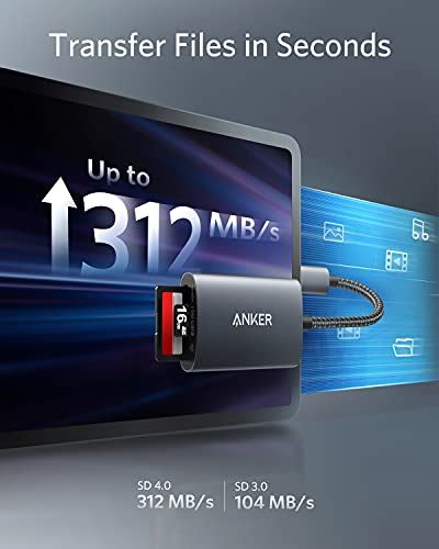 Anker USB C SD Card Reader PowerExpand In Memory Card Reader For SDXC SDHC SD MMC