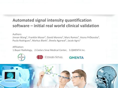 Pdf Automated Signal Intensity Quantification Software Initial Real