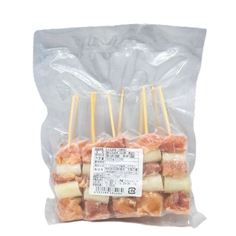 【業務用食材】昭和食品 国産焼鳥 ももねぎ串加熱用 300g10本 揚げ物・串焼き食材デポ