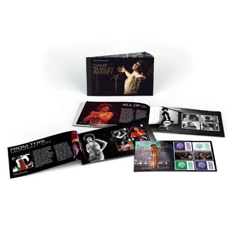 Dame Shirley Bassey Prestige Stamp Book Royal Mail