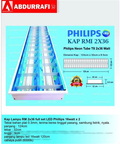 Lampu Rm Lampu Rm 2x36 W Armatur