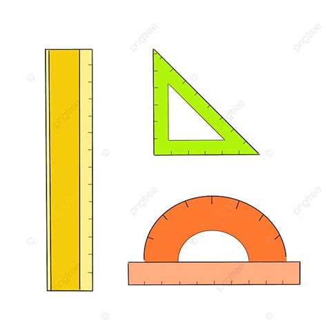 Ruler Grid Clipart Hd Png Grid Ruler Material Cartoon Hand Drawing