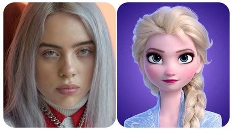 Billie Eilish As Elsa From Frozen 🤩 Billieeilish Edit Youtube