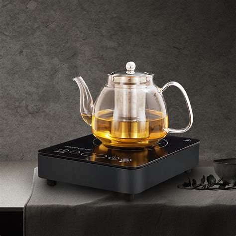 中驰 C3电陶茶炉煮茶迷你小型家用静音玻璃壶铁壶光波电炉烧烤 虎窝淘