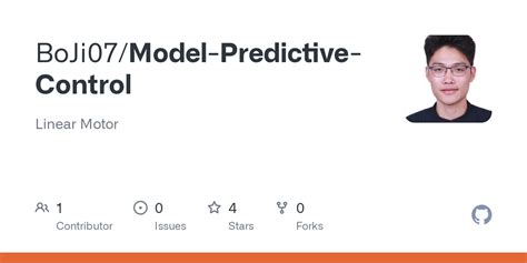 Github Boji Model Predictive Control Linear Motor