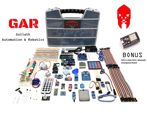 Gar Micro Starter Kit For Arduino Goliath Automation And Robotics