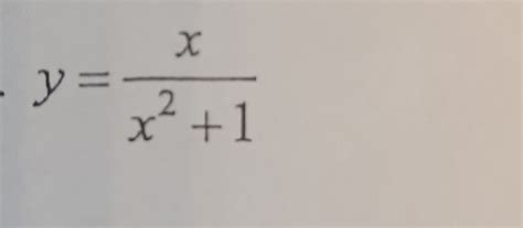 Solved Y Xx2 1 ﻿find The Derevative