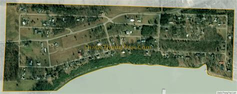 Map Of Arrow Point Village Thong Thai Real
