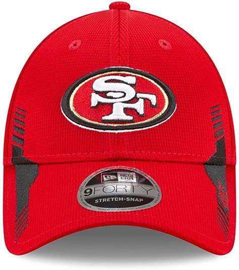 New Era Nfl Mens San Francisco 49ers Nfl Sideline Home 2021 9forty Ad