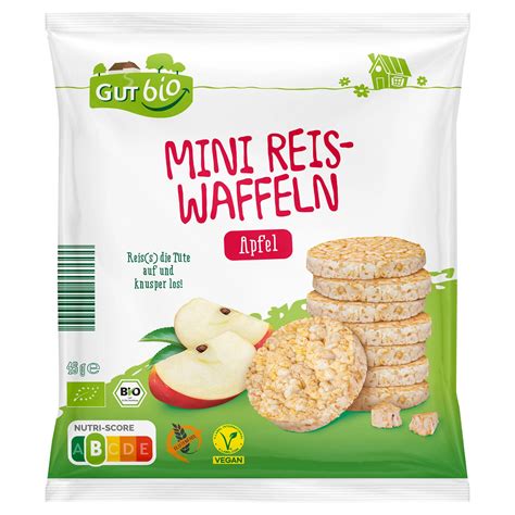 GUT BIO Bio Mini Reis Mais Waffeln 45 g ALDI SÜD