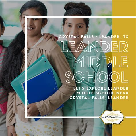 Crystal Falls Schools Exploring Leander Middle School In Leander Tx