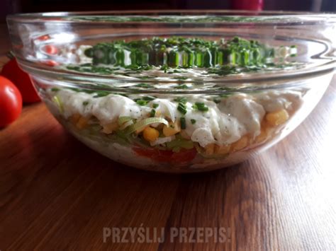 Sałatka tzatziki z serkiem wiejskim PrzyslijPrzepis pl