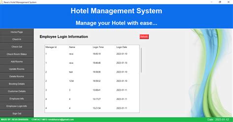 Github Revabhararahotel Master Hotel Management System Streamline