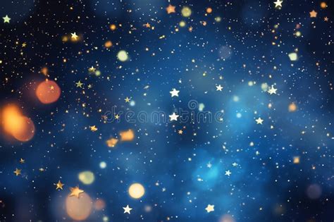 Stargazing Stars In Various Shapes Fantasy Sky Night Gazing Stock
