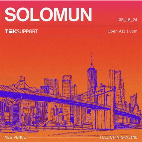 Solomun Returns To Nyc May 18th For Outdoor Event Edm Life