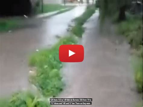 Meteo Cronaca Diretta Video Argentina Piogge Torrenziali Allagano
