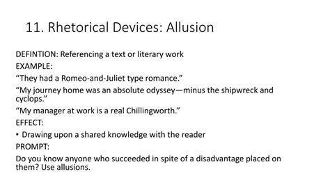 Ppt Ap Journals Rhetorical Devices Powerpoint Presentation Free