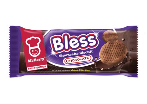 Mcberry Bless Shortcake Biscuit Original 40g Chopbox