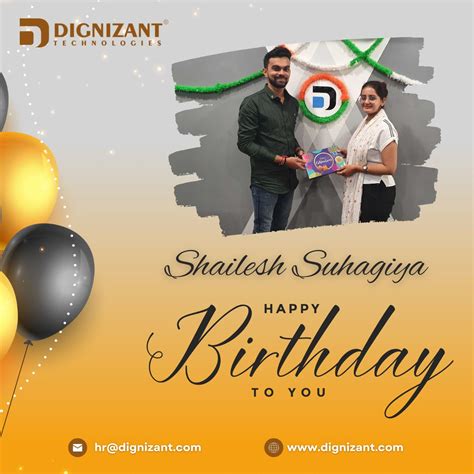 Dignizant Technologies Llp On Linkedin Birthdaywishes Celebrations