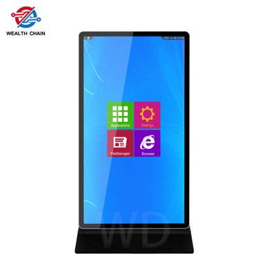 43 Inch Indoor Android Floor Standing Digital Signage With Wifi