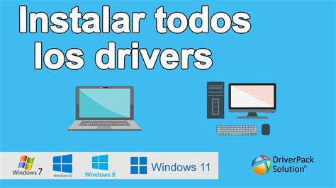 Como Instalar DRIVERS Para PC Y PORTATIL En Windows 10 8 7 11