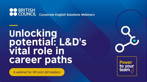 Unlocking Potential L D S Vital Role In Career Paths British Council