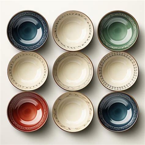 Premium Vector Realistic Vector Dish Elements On White Background