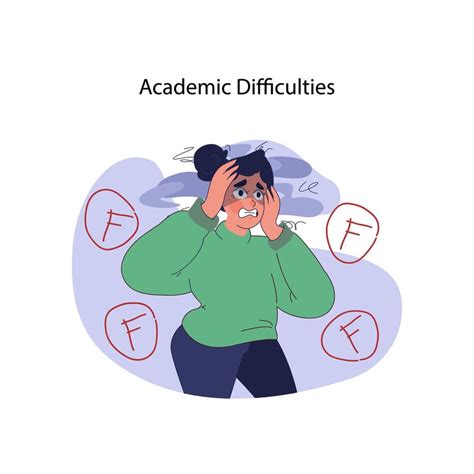 Academic Difficulties Concept Flat Vector Illustration 41171172 Vector