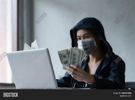 Hacker Asia Women Image Photo Free Trial Bigstock