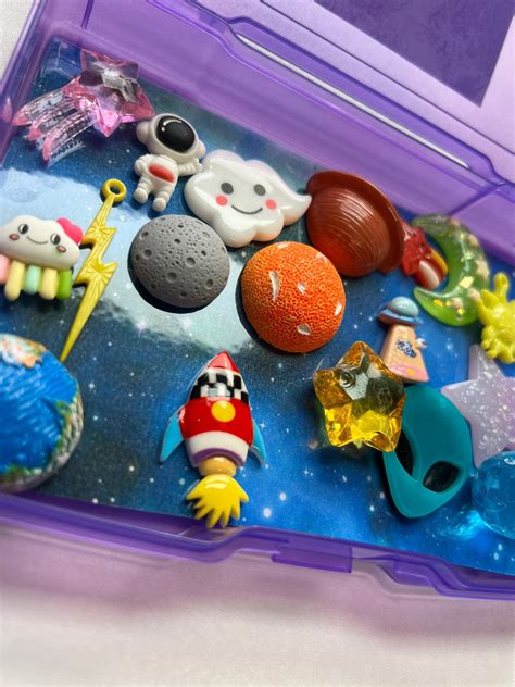 Space Theme Mini Objects Space Trinkets Speech Therapy Mini Objects Ta